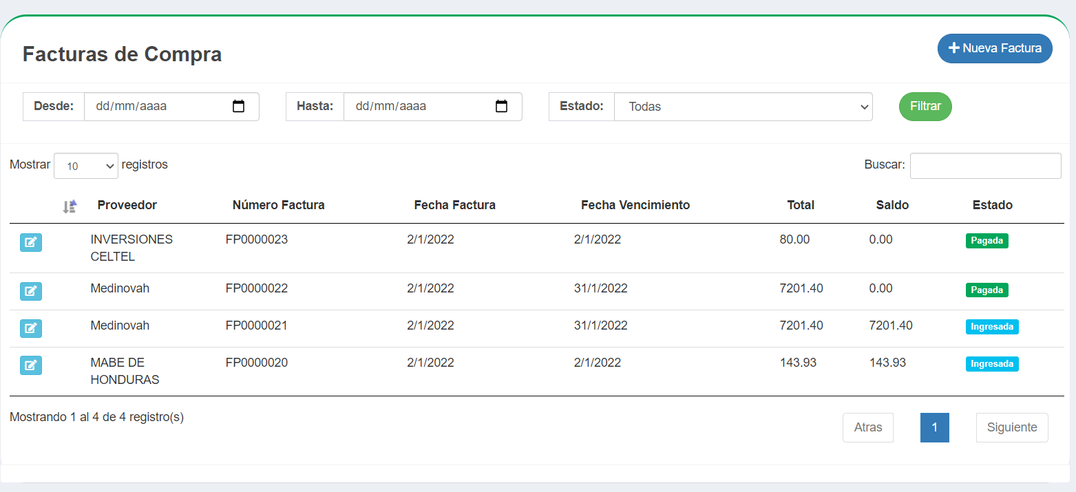 Crear Factura de Compra desde una Orden de Compra – Blog de QuickERP